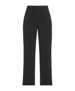 Max Mara Minimalist Solid-color Trousers - Black