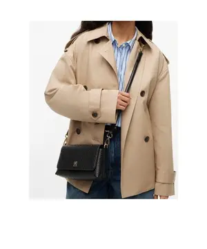 Tommy Hilfiger Embossed Flap Bag