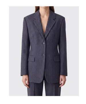 Filippa K Pinstripe Wool Blazer