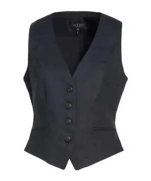 Rag & Bone Solid-color Stretch Waistcoat