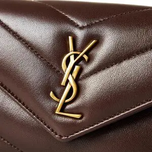 Saint Laurent V-quilted Flap Bag - No