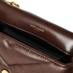 Saint Laurent V-quilted Flap Bag - No