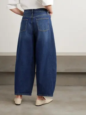 ST. AGNI Belt-loop Jeans - Deep Indigo