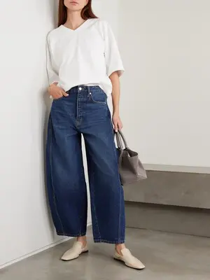 ST. AGNI Belt-loop Jeans - Deep Indigo