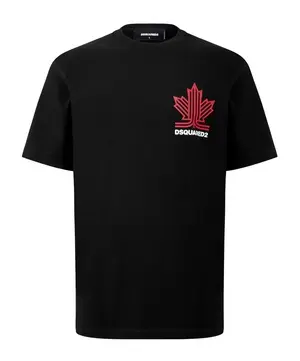 Dsquared2 Crew Neck Short-sleeve Tee - Black