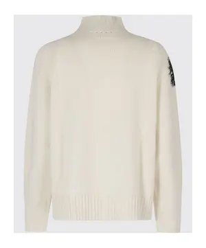 ERMANNO FIRENZE Embellished Turtleneck Sweater