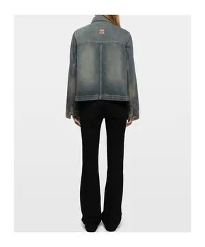 Zadig&Voltaire Lessa Denim Jacket - Medium Blue