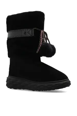 JIMMY CHOO Round-toe Short Boots