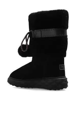 JIMMY CHOO Round-toe Short Boots