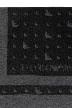 Emporio Armani Fringed Edge Scarf