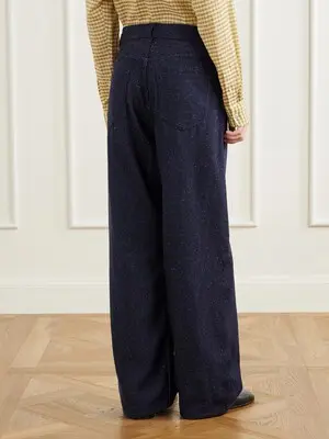 Auralee Casual Trousers With Belt Loops