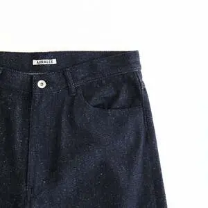 Auralee Casual Trousers With Belt Loops