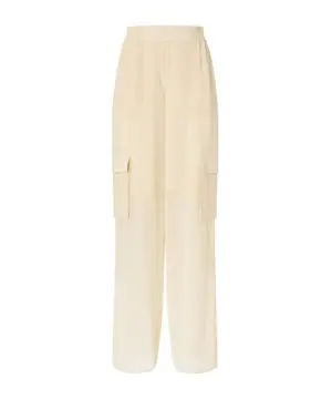 Pinko Cargo Pockets Lightweight Trousers - Oranges
