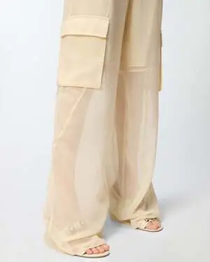 Pinko Cargo Pockets Lightweight Trousers