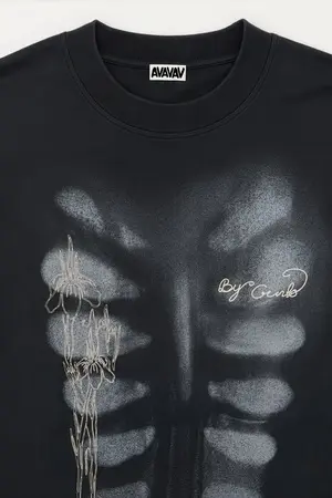 AVAVAV X-ray Handwriting Long Sleeve