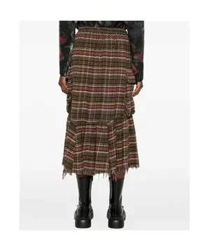R13 Plaid Skirt