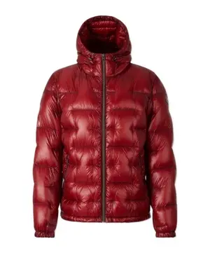Herno Quilted Hooded Jacket With Zip Fastening