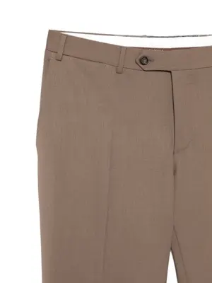 Canali Pressed-crease Tailored Trousers