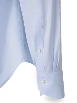 Canali Long Sleeved Plain Shirt