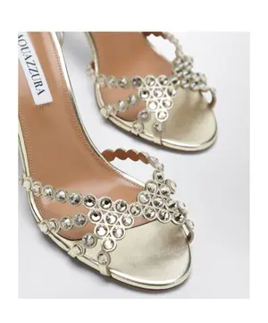 AQUAZZURA Round-toe High-heeled Sandals