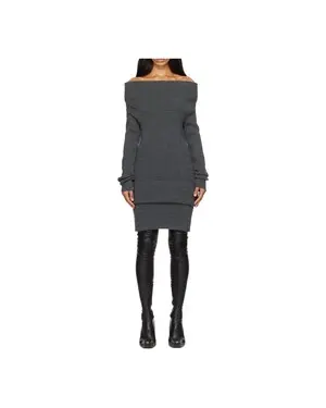 JEAN PAUL GAULTIER Off-the-shoulder Knit Dress - No