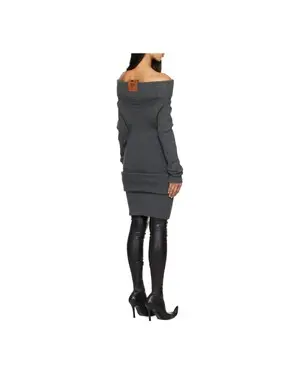 JEAN PAUL GAULTIER Off-the-shoulder Knit Dress - No