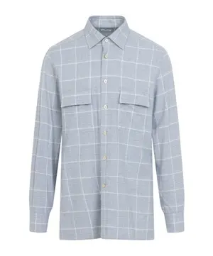 Kiton Long-sleeved Shirt - Gray