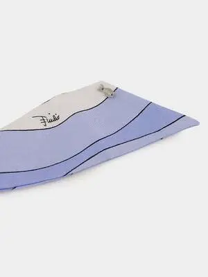 Emilio Pucci Silk Hair Tie With Foulard-detail