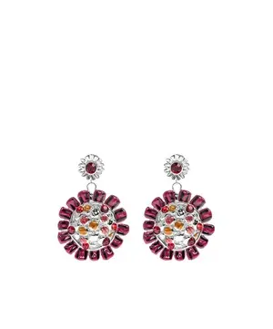 Marni Floral Pendant Earrings - No