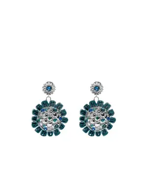 Marni Geometric-shaped Earrings - Blue