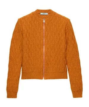 Prada Wool And Alpaca Cardigan