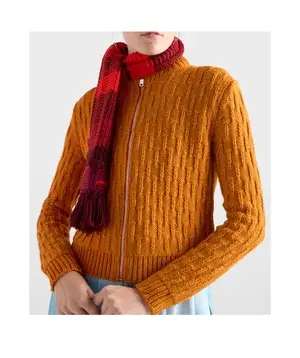 Prada Wool And Alpaca Cardigan