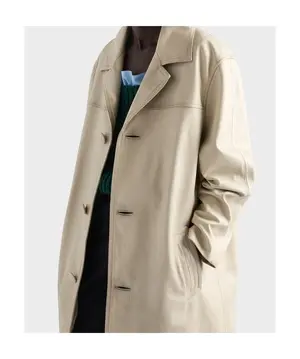 Prada Leather Coat