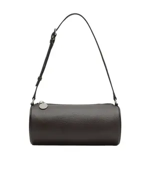 Stella McCartney Logo Bowling Bag - Brown