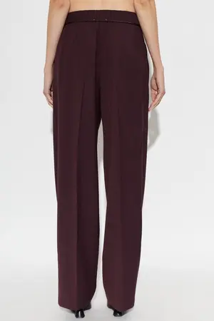 FORTE_FORTE Pleated Dress Trousers