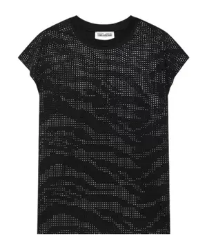 Zadig&Voltaire Crew-neck Short-sleeve Top