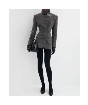 Magda Butrym Double-breasted Shawl-collar Blazer