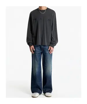 MISBHV Logo-print Long-sleeved T-shirt