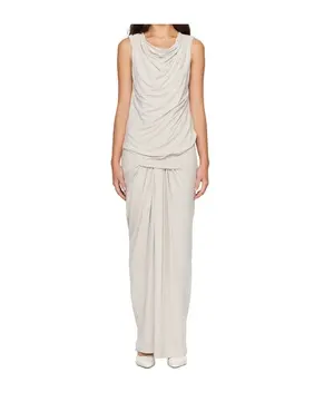 ENTIRE STUDIOS Draped Maxi Dress