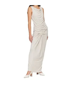 ENTIRE STUDIOS Draped Maxi Dress