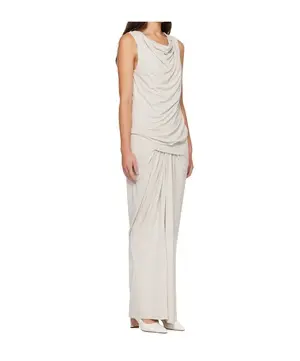 ENTIRE STUDIOS Draped Maxi Dress