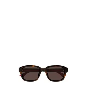 Gucci Specialized Fit Square-frame Sunglasses - Brown