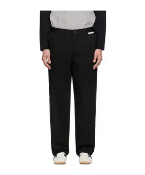 WTAPS Trousers With Belt Loops - Black