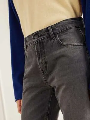 Guest In Residence Weekender Mid-rise Straight-leg Jeans