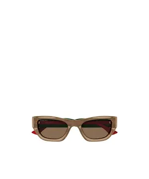 Gucci Cat-eye Frame Sunglasses - Brown