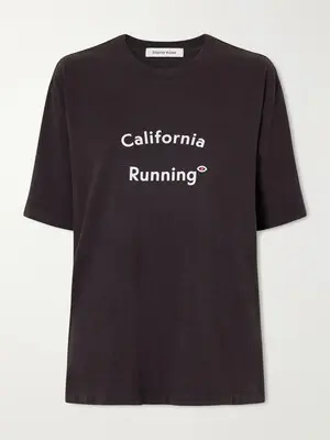DISTRICT VISION California Printed Cotton-jersey T-shirt