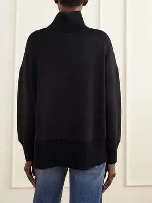 Varley Barker Oversized Cotton Turtleneck Sweater