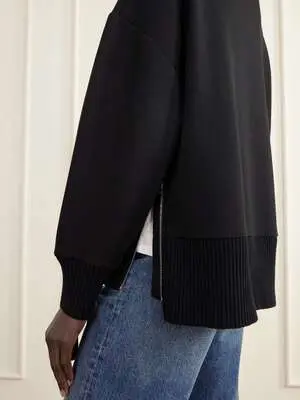 Varley Barker Oversized Cotton Turtleneck Sweater