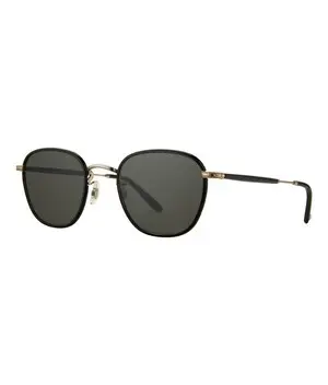 Garrett Leight Logo Sunglasses