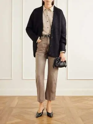 Ossou Drift High-rise Straight-leg Jeans